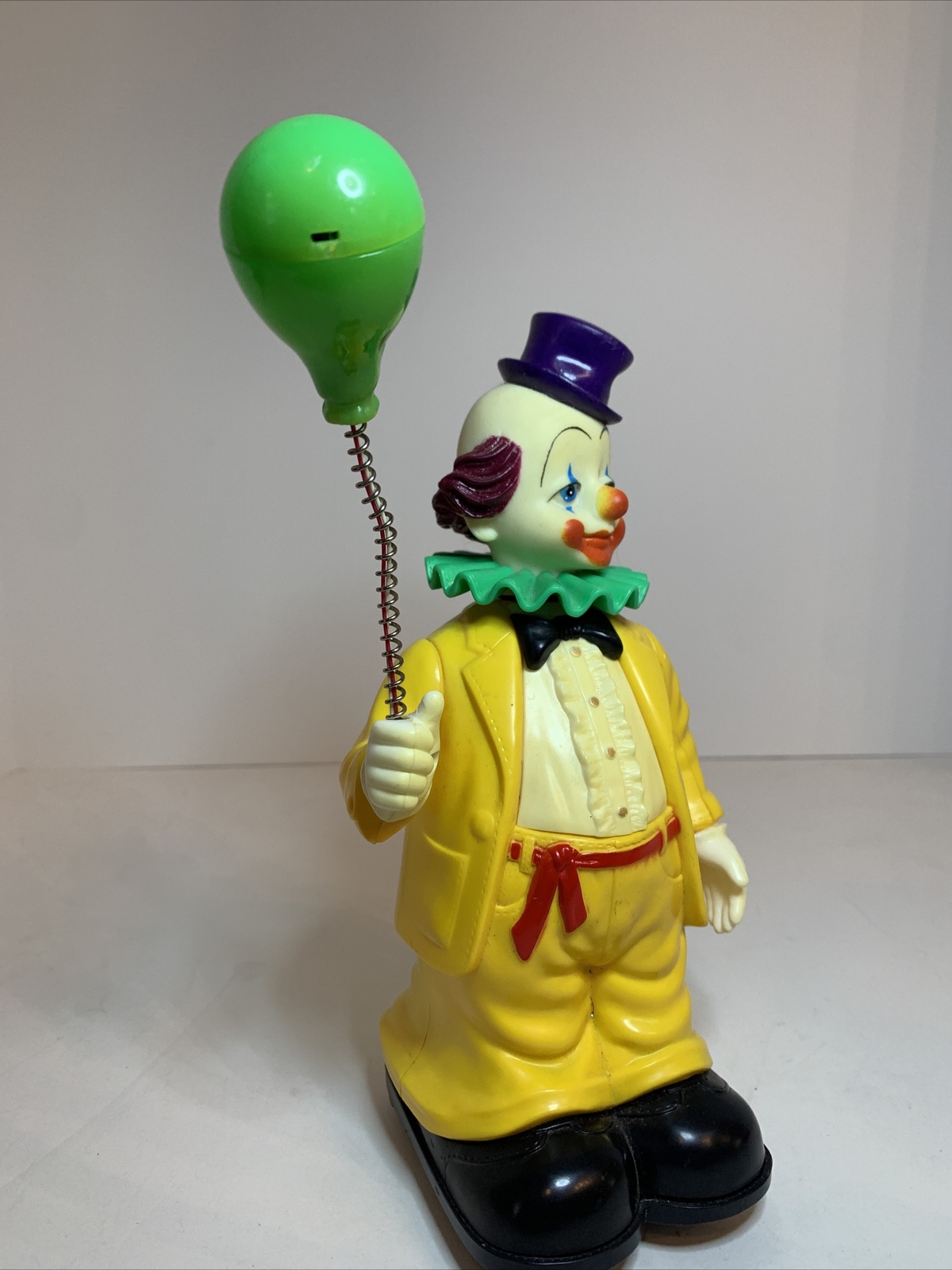 Vintage Bump N Go Action Clown 1991 With Blinking Balloon Works ...