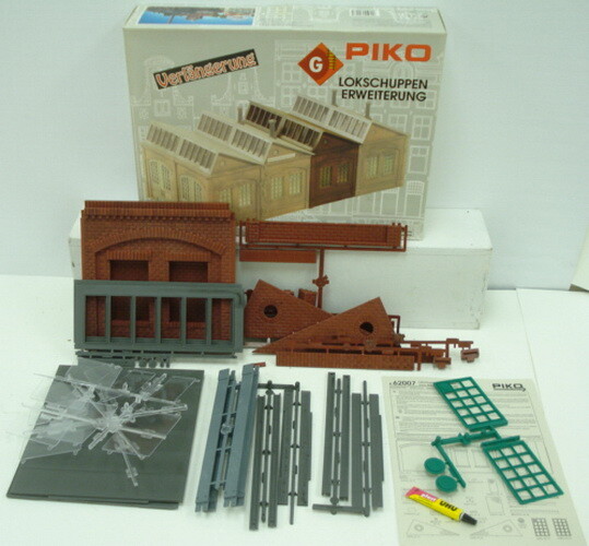 PIKO 62007 G Scale Locomotive Shed Extension Set for sale online | eBay