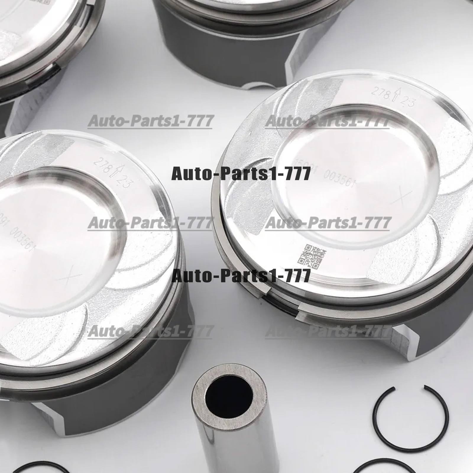MAHLE 8x 2780302317 92.9+0.5mm Piston&Rings For Mercedes-Benz M278 4.6T ...