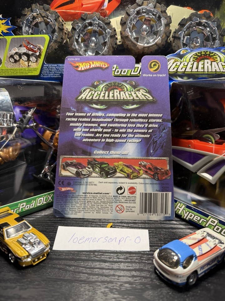 Hot Wheels Acceleracers Power Rage Gen 2 “Stripped Metal Series ...