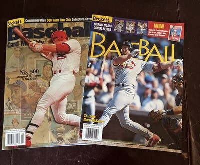 Beckett Baseball Magazines From 1999 Mark McGwire On The Cover | eBay