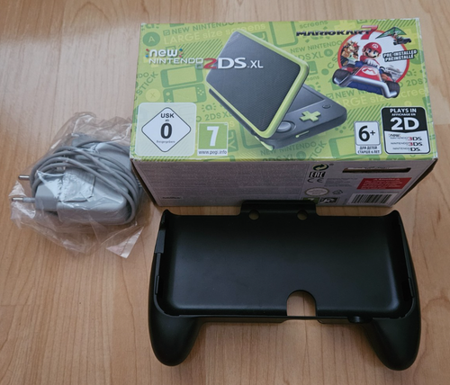 New Nintendo 2DS XL Mario Kart 7 Edition | Schwarz/Grün | OVP | eBay.de