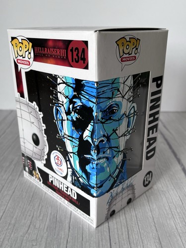 Funko POP! Hellraiser III PINHEAD #134 Sketched Custom Art Kyle Robert ...