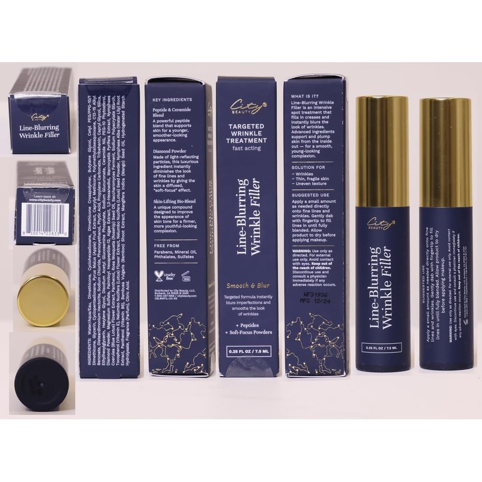 City Beauty Line-Blurring Wrinkle Filler – Spot Solution for Wrinkles ...