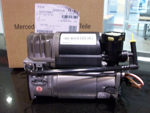 OEM GENUINE MERCEDES BENZ NEW REMAN AIRMATIC COMPRESSOR PUMP S V220 CLS ...