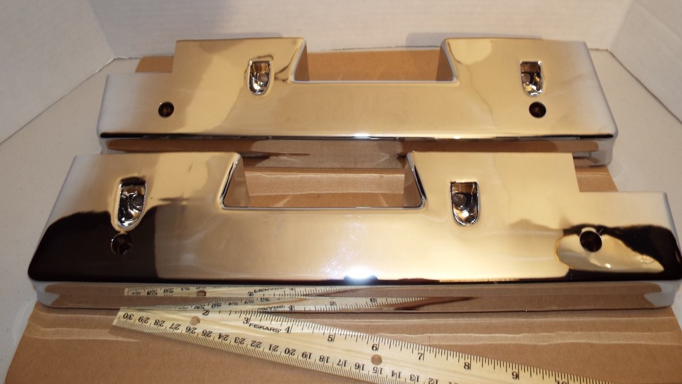 1965-1966-1967 Chevy Impala Caprice 2 Door Chrome Armrest Arm Rest ...
