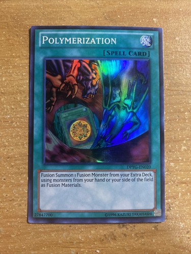 🔥 Yugioh Polymerization DPYG-EN020 SUPER RARE ALTERNATE ART NEAR MINT ...