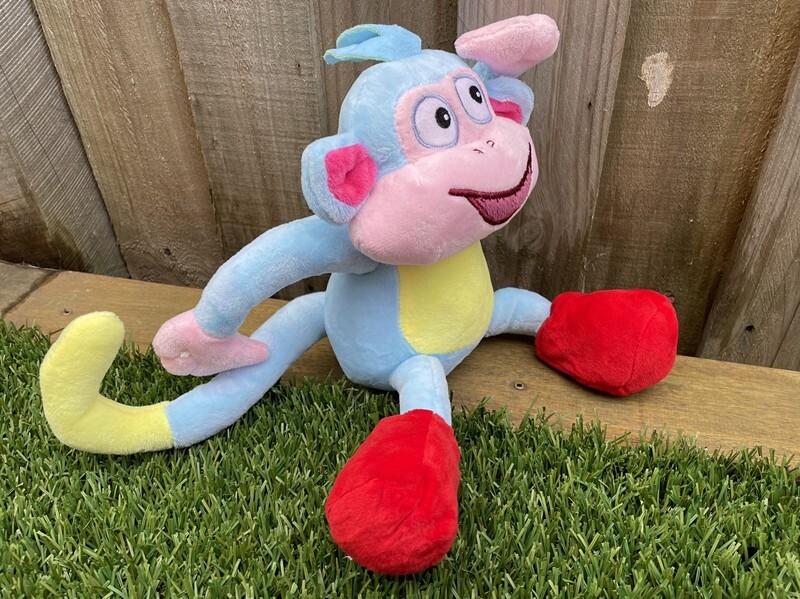 32CM DORA THE EXPLORER MONKEY BOOTS KIDS SOFT BEAR STUFFED TOY PLUSH ...