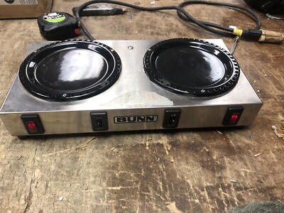 Bunn 2-Burner Commercial Coffee Pot Warmer | eBay