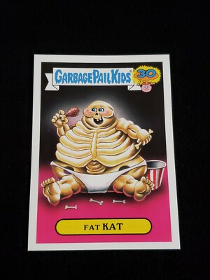Garbage Pail Kids Sticker 2015 30th Anniversary 5b FAT KAT GPK | eBay
