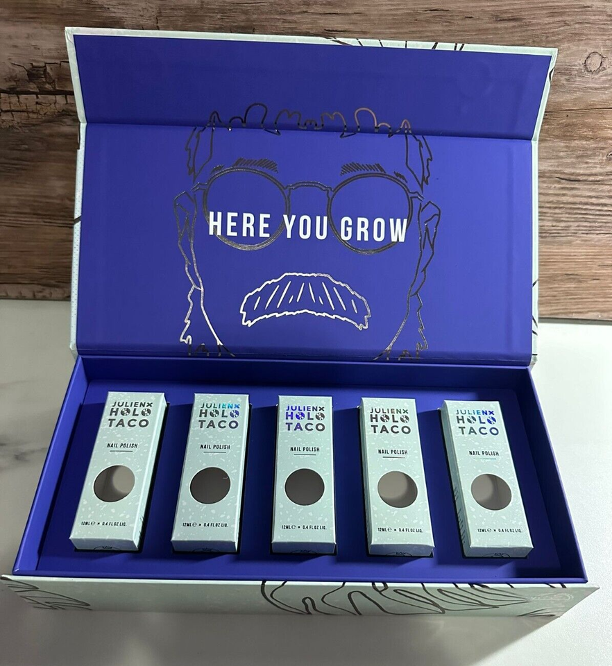 Holo Taco x Julien Collection Box Only With Unopened Nail Stickers | eBay