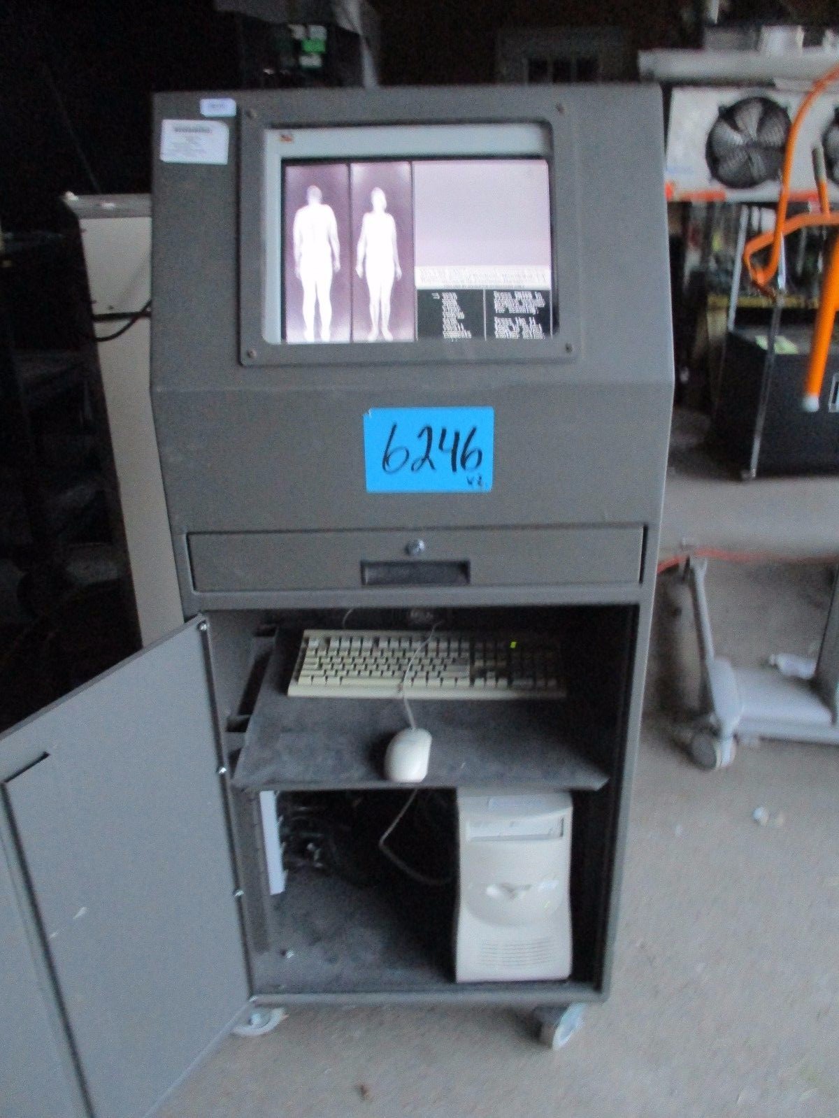 RAPISCAN SECURE 1000 X RAY FULL BODY SCANNER W/ CONSOLE | eBay