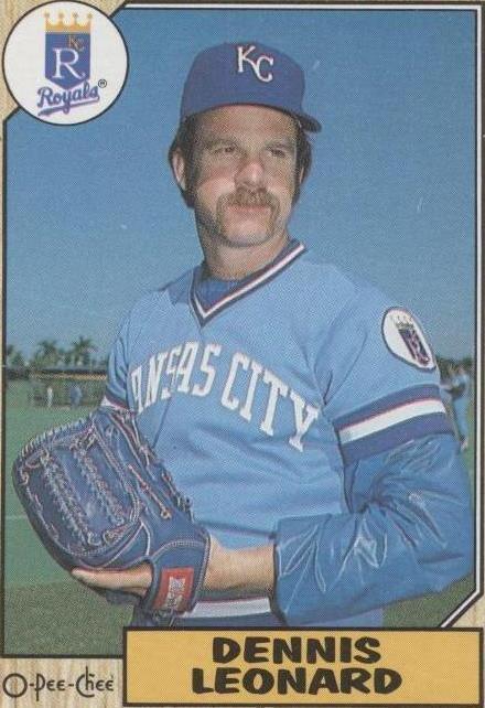 1987 O-Pee-Chee - Dennis Leonard #38 for sale online | eBay