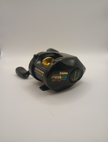Left Hand Daiwa PS2•5B Hi-Speed Baitcasting Power Mesh Drive Fishing ...