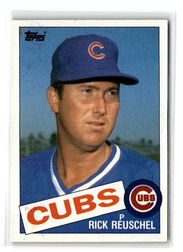1985 Topps #306 Rick Reuschel Chicago Cubs 202420 | eBay