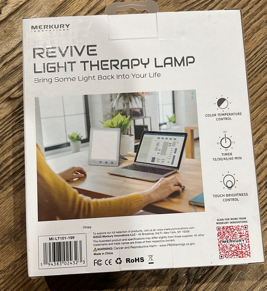 Merkury Innovations Revive Light Therapy Lamp | eBay