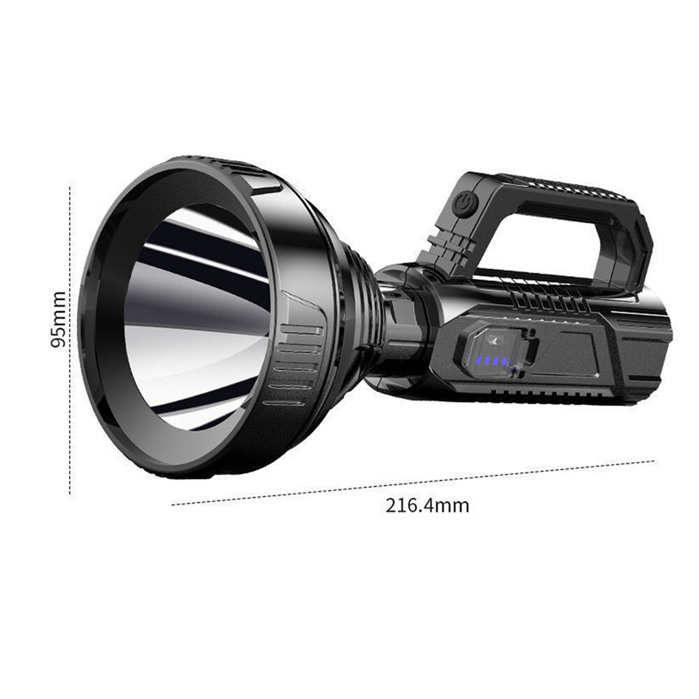300000LM LED Hand Lamp Torch Work Light USB Rechargeable Spotlight ...
