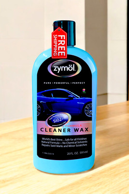 Zymol Cleaner Wax - SiO2 Car Paint Protection & Polish, Non-Solvent ...