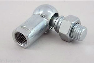 CS10 10mm L-Shape Ball Joint Rod End Bearing 90 Degrees Hardware Male ...