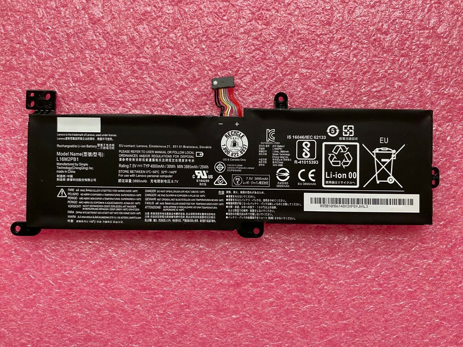 Genuine L16L2PB3 L16C2PB1 battery for Lenovo IdeaPad S145-14IKB 14API ...