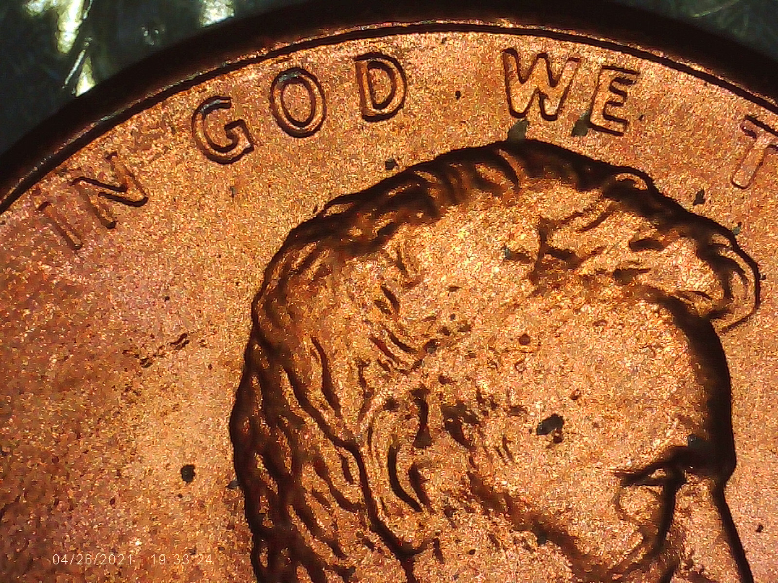 1989-D Lincoln penny VERY strong DDO on Liberty rare 1c | eBay