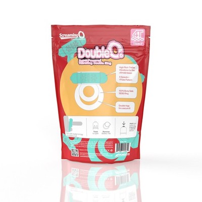 Screaming O 4t - Double O 6 Super Powered Vibrating Double Ring - Kiwi ...