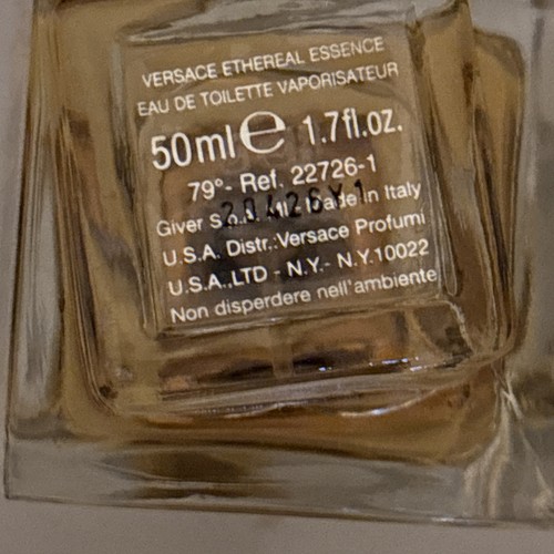 Versace Ethereal Essence Women 1.7 Oz/50ml EDT Spray New,Open Box ...