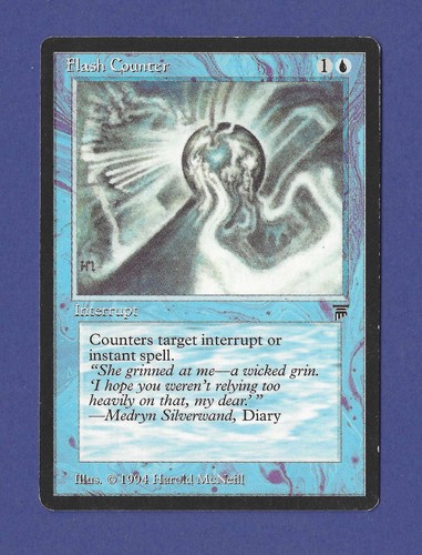 1994 Magic the Gathering - Flash Counter - Interrupt - Legends MTG | eBay