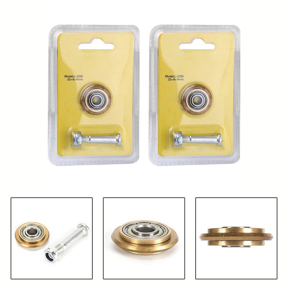 Carbide Bearing Tile Cutter Wheel 22x6x6mm for Hard Polished and Skid ...
