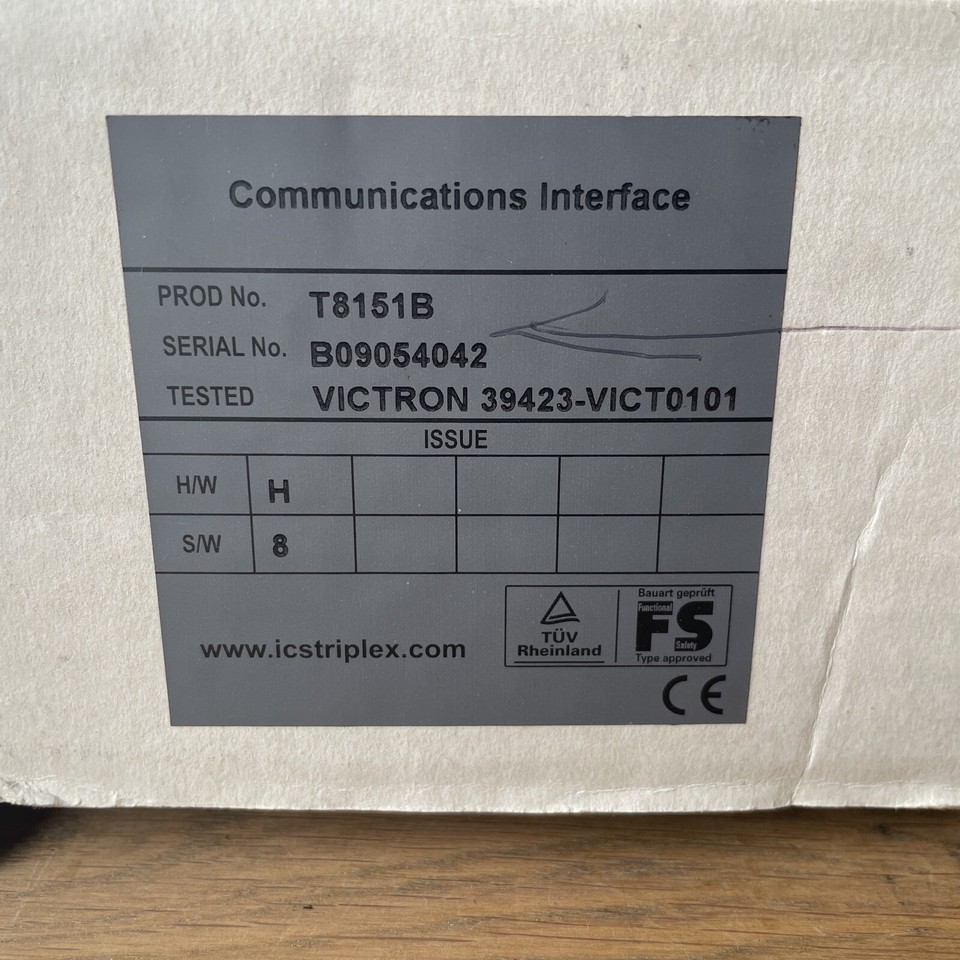 Rockwell Automation Ics Triplex T8151B Communications Interface Module ...