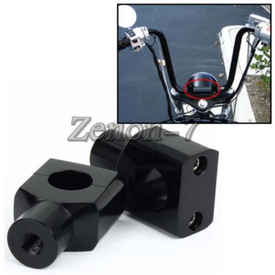 Black 1" Handlebar Risers for Honda Shadow Aero Phantom VLX 600 750 1100 New | eBay