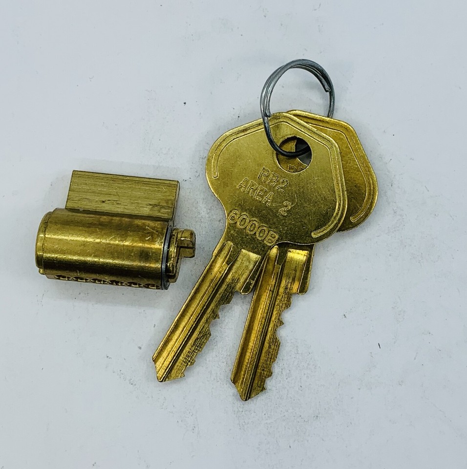 Master Lock re-keyable Padlock Cylinder with 2 keys each M25 6000B ...