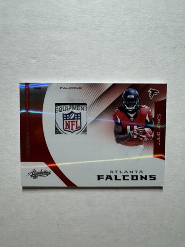 Julio Jones 2011 Panini Absolute Memorabilia NFL Logo Shield Laundry ...