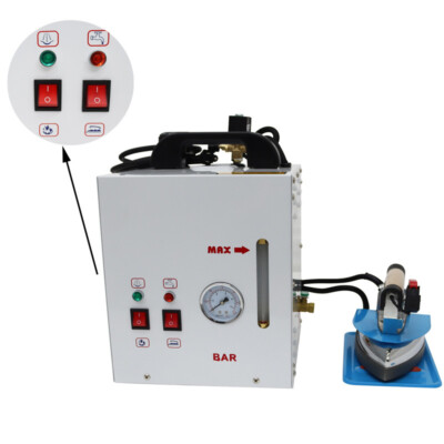 Industrial Hanging Steam Iron Curtain Electric Iron Boiler 110V 4L ...