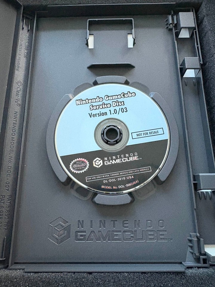 Nintendo GameCube Service Disc V 1.0 / 03 - Extremely Rare | eBay UK
