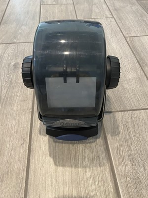 Rolodex R-48 Large Swivel Base Card File Black Square Base Index Cards ...