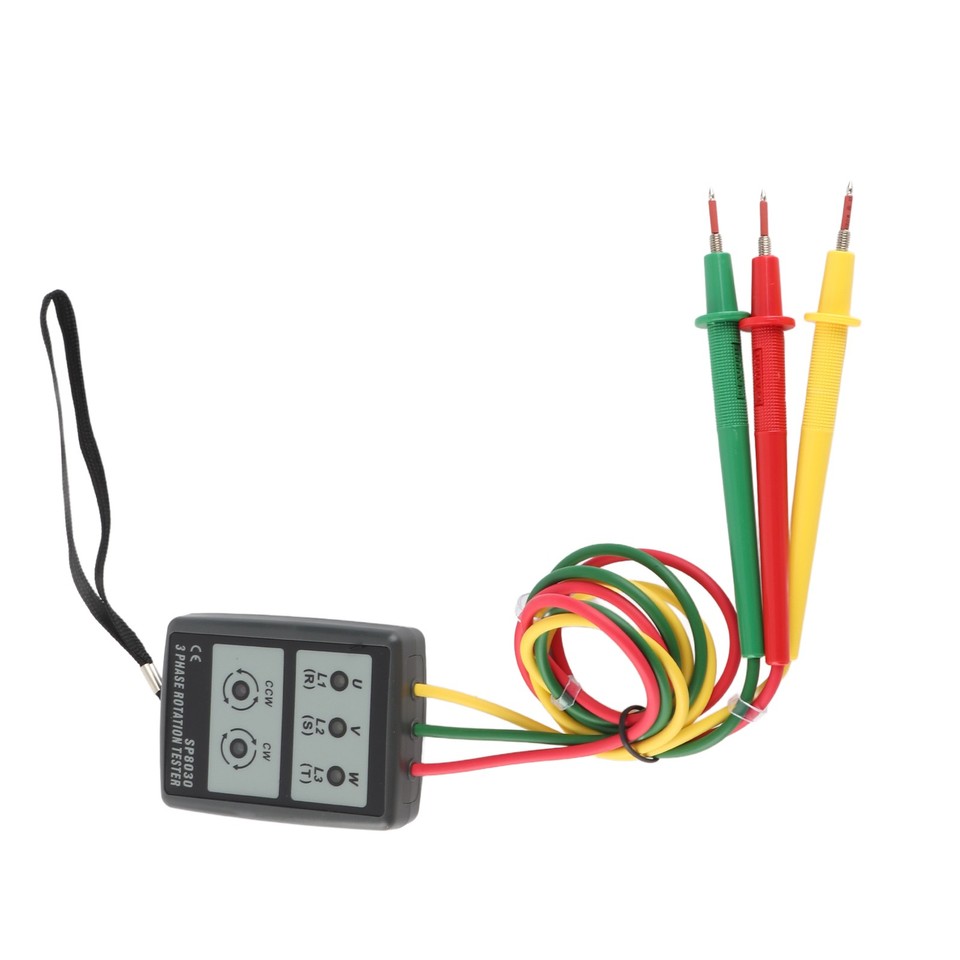 3 Phase Alternating Current Phase Meter Compact 3P Alternating Current ...