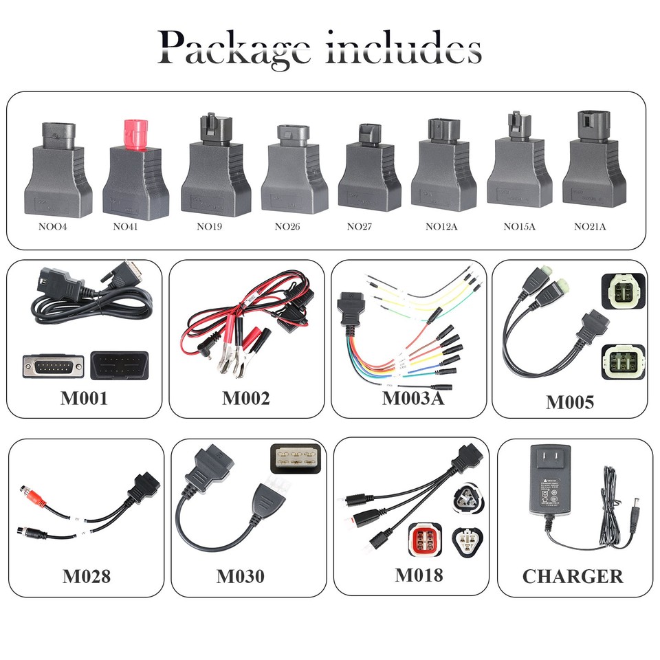 OBDSTAR MS50 Motorcycle Scanner Motorcycle Diagnostic E-C-U Progarmming ...