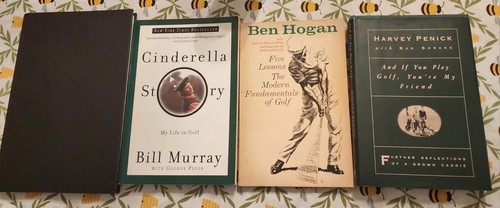 Golf Books Lot, Bill Murray, Harvey Penick, Ben Hogan, Dave Stockton | eBay