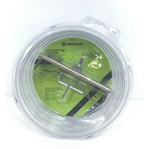 Greenlee Quick Cutter Hole Saw Ceiling Tile Drywall Precise Adjustable ...