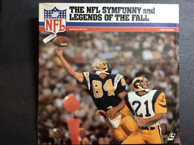 THE NFL SYMFUNNY & LEGENDS OF THE FALL - LASERDISC* - BRAND NEW SEALED ...
