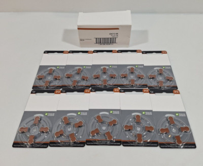 ReSound Hearing Aid Batteries Size 312 10x 4 Pack 40 Total 03/24 GN312 ...