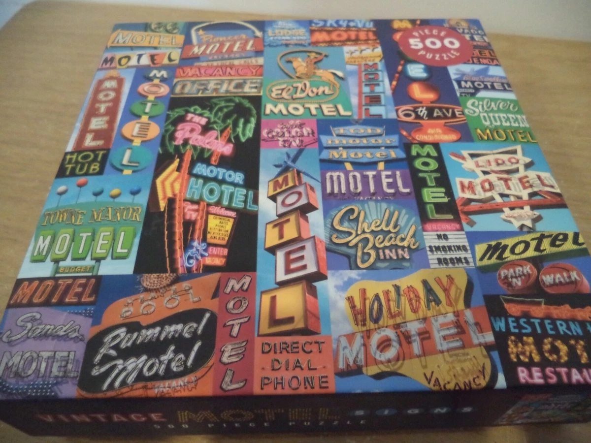 Book Motel Signs