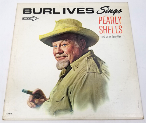 Burl Ives Sings Pearly Shells Other Favorites Vinyl Record LP Decca ...