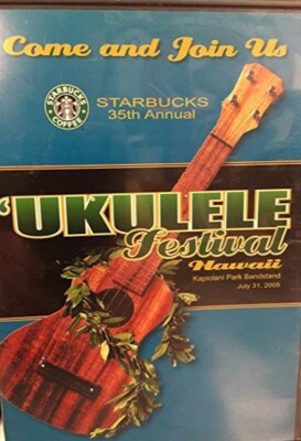 Ukulele Festival Hawaii DVD VIDEO MOVIE Starbucks 35th Annual Kapiolani ...