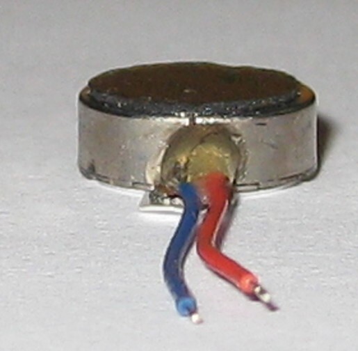 Padded Vibrator Flat Micro Motor - 3V DC - 8mm Dia - Vibrators ...