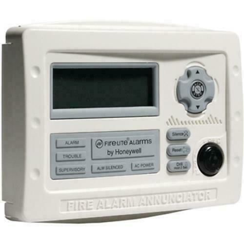 Honeywell FireLite 80 Character LCD Fire Annunciator Module White ANN ...
