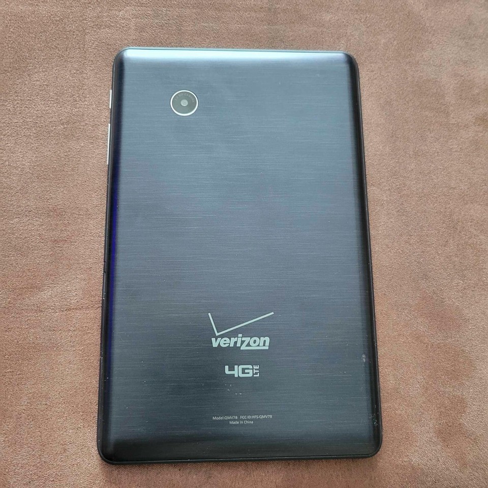 Verizon Ellipsis 7 QMV7B Black Android Tablet - #20240404915 ...