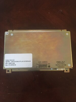 Control Systems and PLCs - Modbus Plus