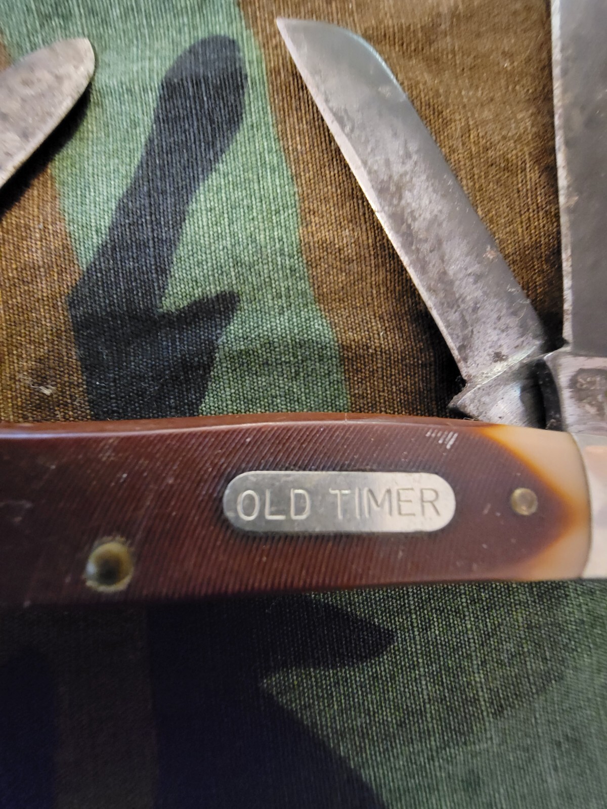 Collectable Vtg Schrade Old Timer 80T 3 Blade Handle Pocket Knife | eBay